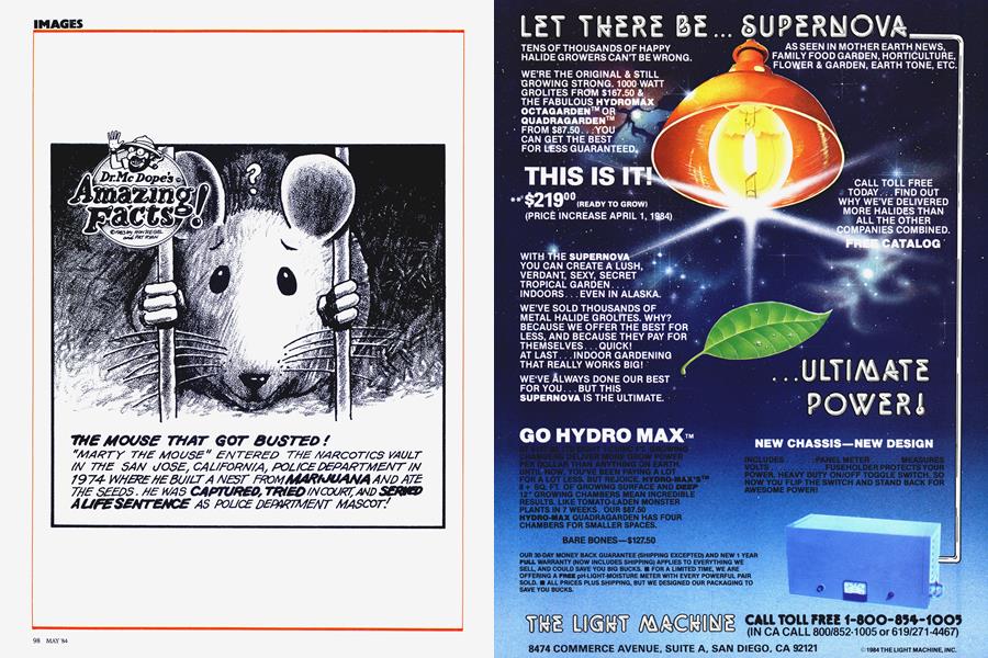 Dr.Mc Dope's Amazing Facts | High Times | MAY 1984