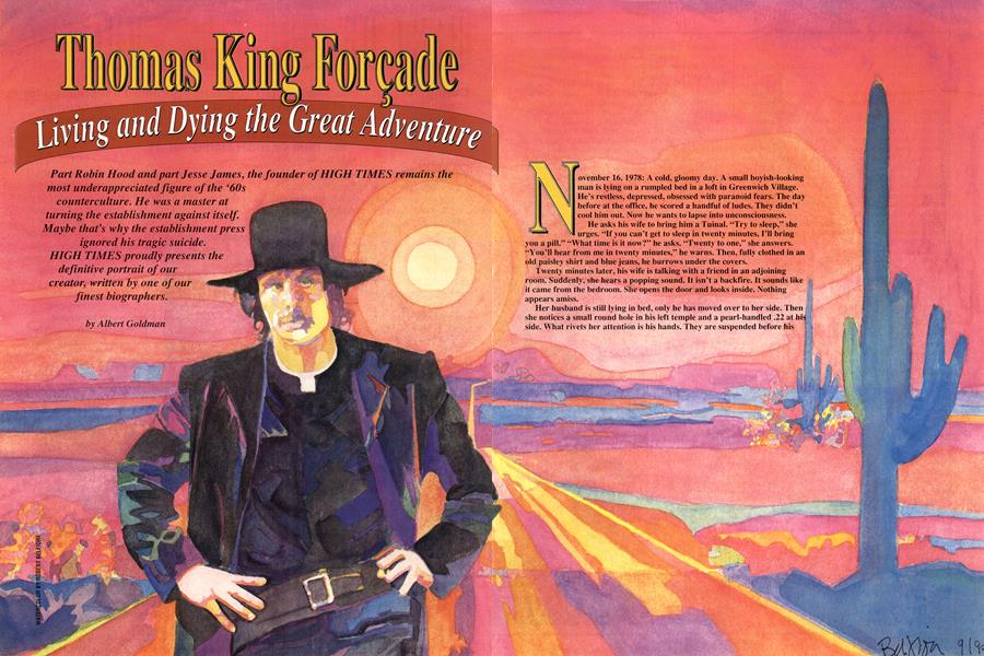 Thomas King Forçade | High Times | JANUARY 1993